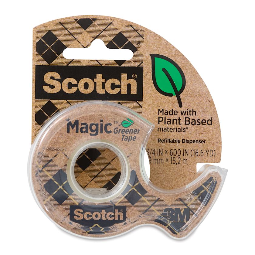 Scotch Magic Greener Tape - 3/4" x 600" | BLICK Art Materials