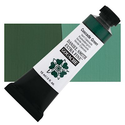 Daniel Smith Extra Fine Gouache - Cascade Green, 15 ml Tube | BLICK Art ...