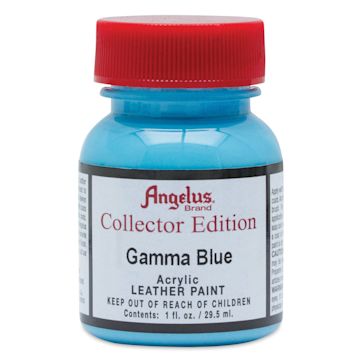 Angelus Acrylic Leather Paint - Gamma Blue, Collector Edition, 1 oz ...