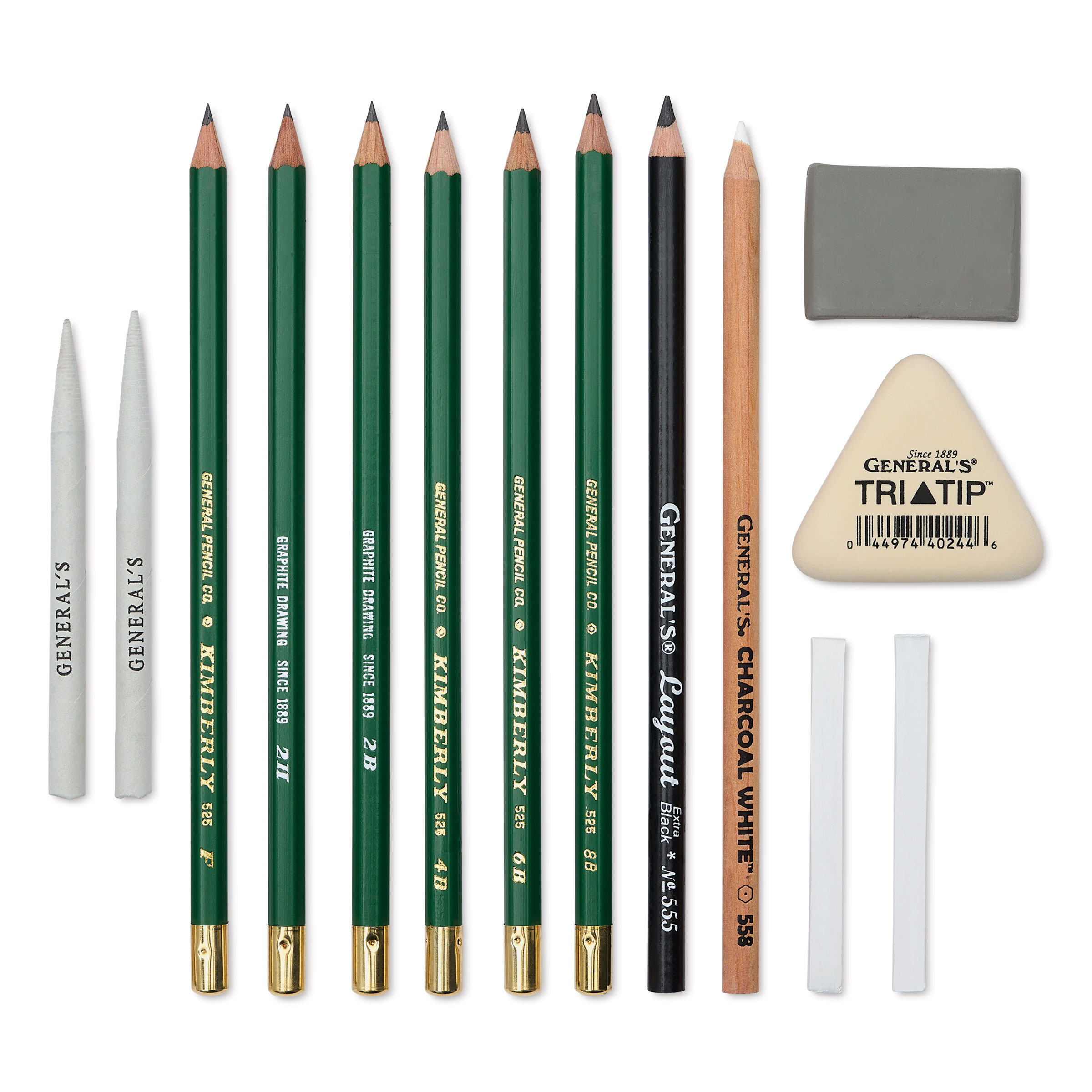 General's Graphite Portrait Drawing Set | BLICK Art Materials