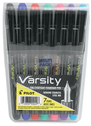 Pilot Varsity Disposable Fountain Pens | BLICK Art Materials