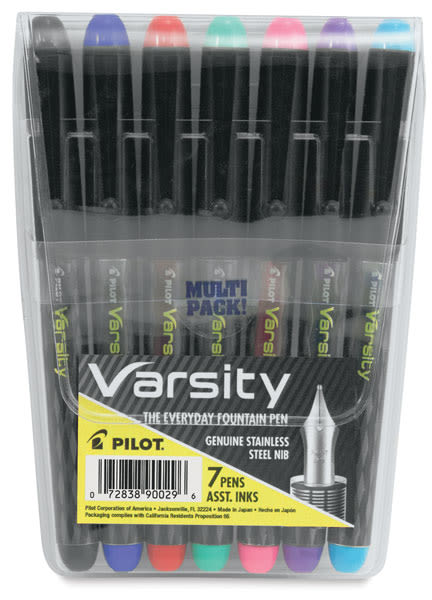 Pilot Varsity Disposable Fountain Pens | BLICK Art Materials