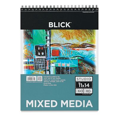 Blick Studio Mixed Media Pad - 11" x 14", 60 Sheets | BLICK Art Materials