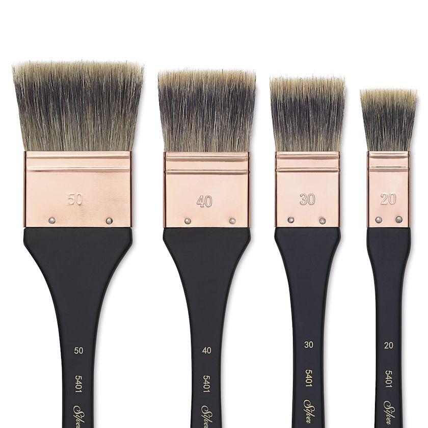 Silver Brush Atelier Badger Blend Mottler Brushes | BLICK Art Materials
