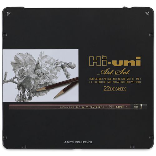 Uni Hi-uni Graphite Pencil Set | BLICK Art Materials