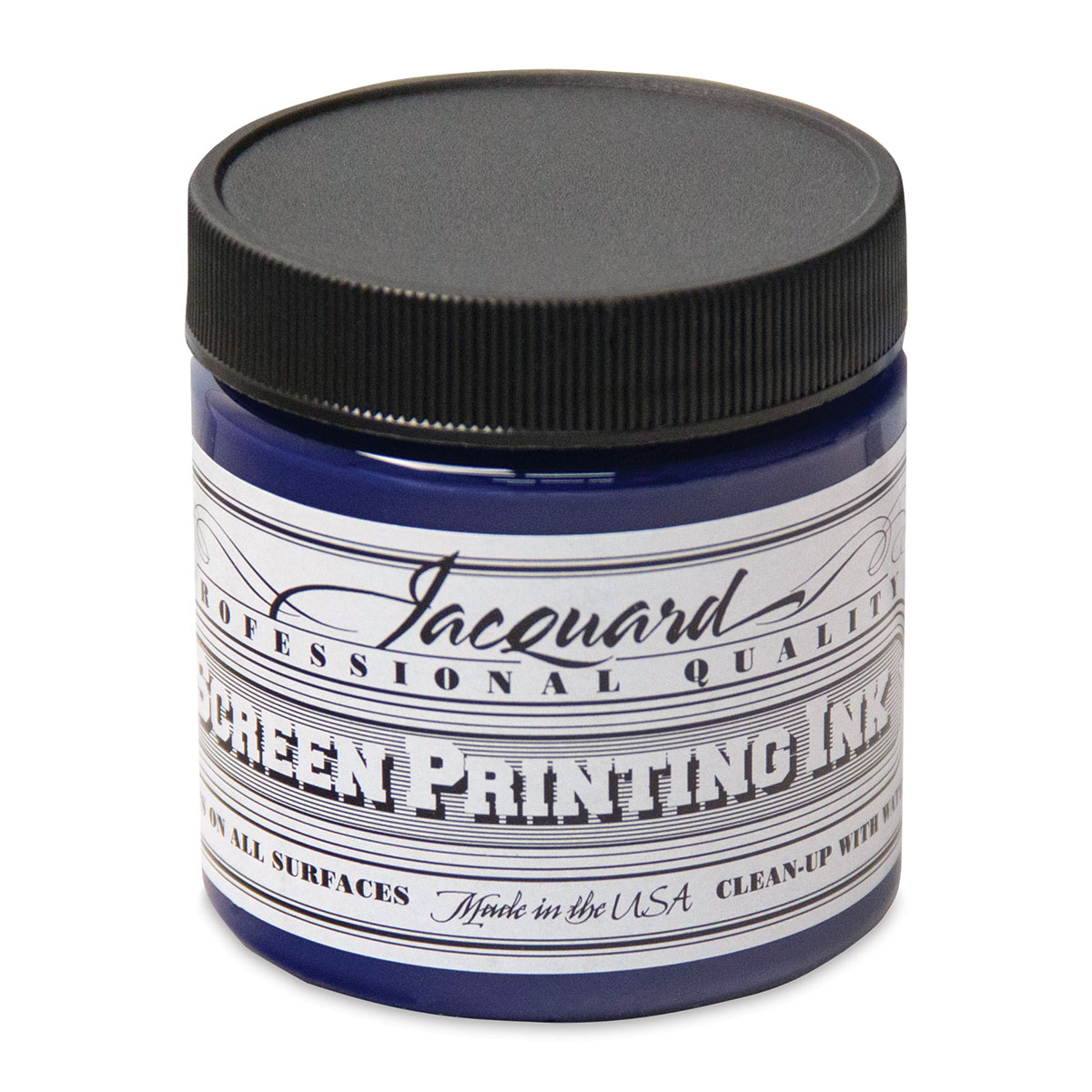 Jacquard Screen Printing Ink - Royal Blue, 4 oz | BLICK Art Materials