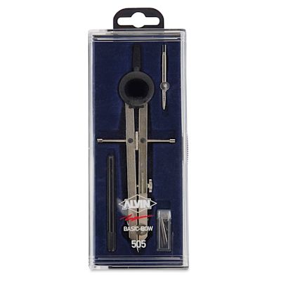 Alvin Basic-Bow Combination Compass with Ruler Pen - 6" | BLICK Art ...