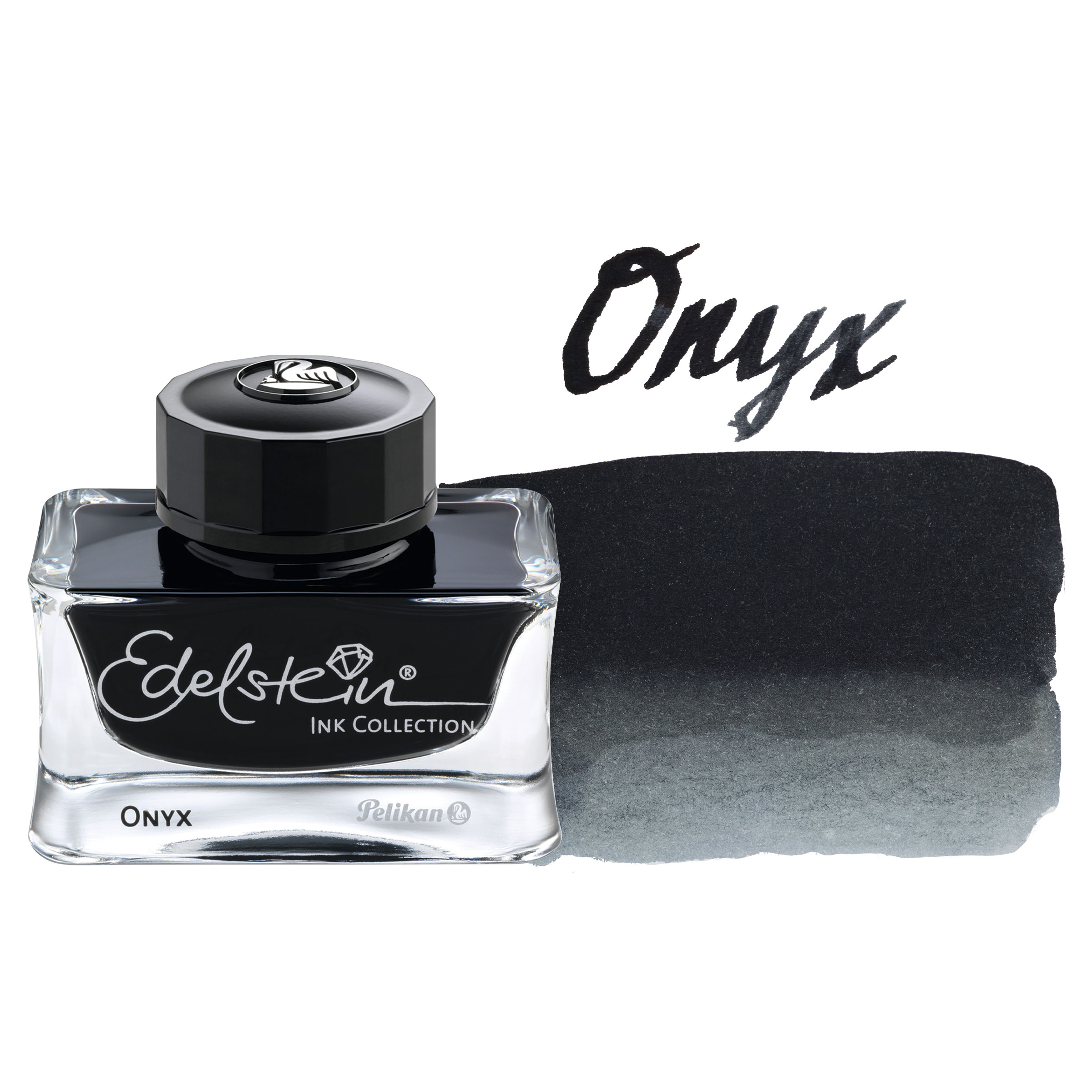 Pelikan Edelstein Fountain Pen Ink - Onyx, 50 ml | BLICK Art Materials