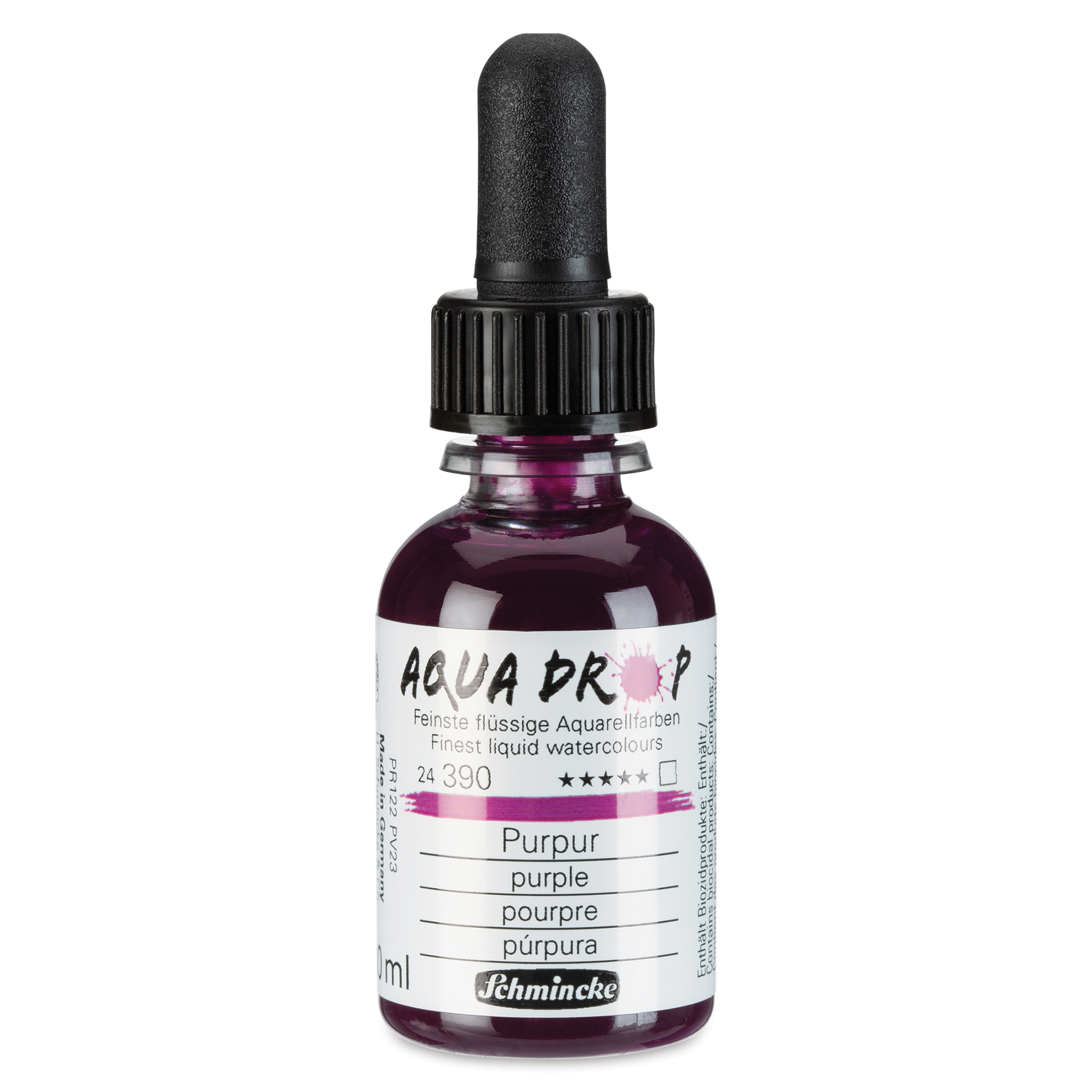 Schmincke Aqua Drop Watercolor - Purple, 30 ml | BLICK Art Materials