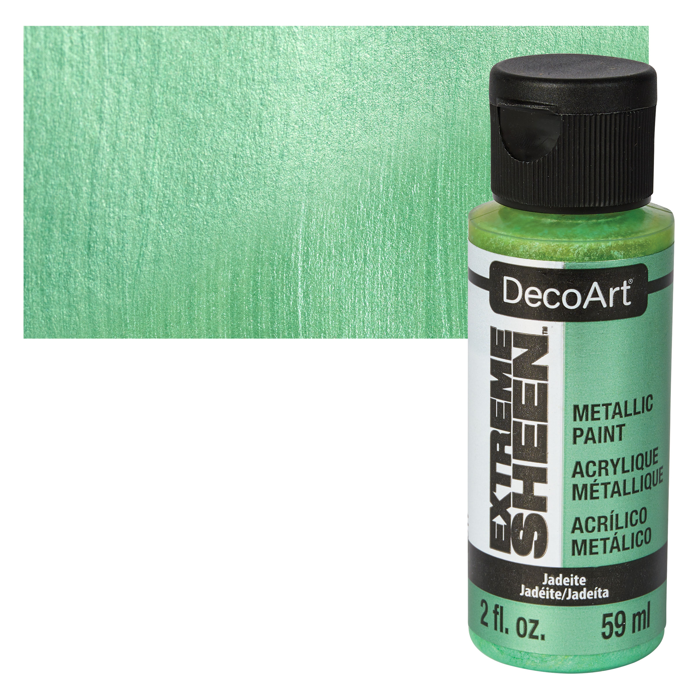 DecoArt Extreme Sheen Metallic Acrylic Paint - Jadeite, 2 oz | BLICK ...
