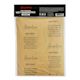 Angelus Multi-Purpose Wet Sandpaper - Package of 5 Sheets, 9" x 11 ...