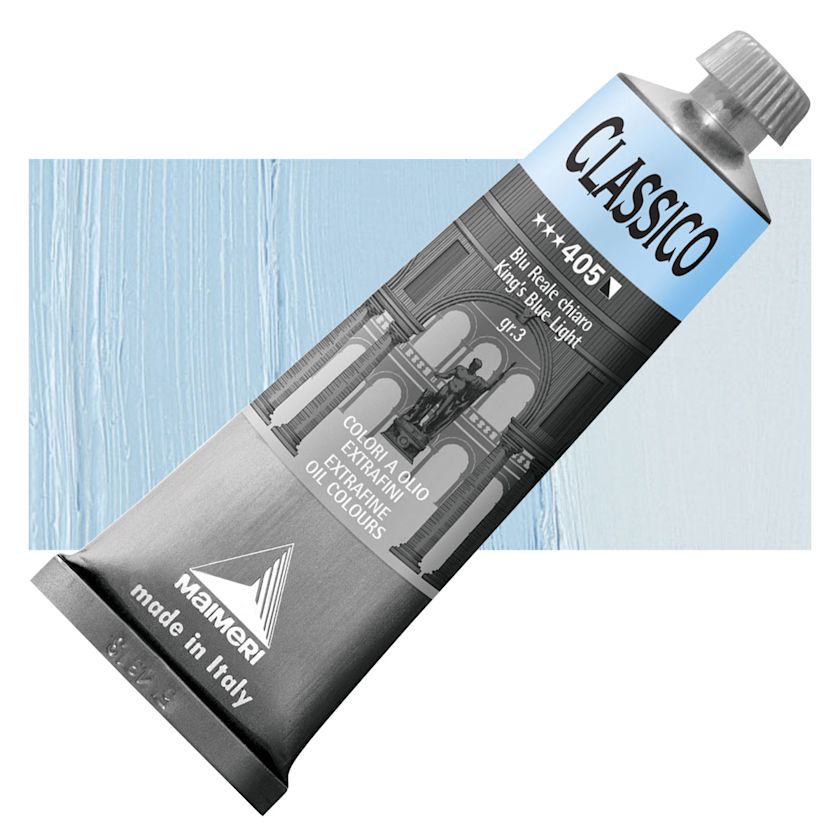Maimeri Classico Oil Color - King's Blue Light, 60 ml tube | BLICK Art ...