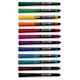 Maped Custom Permanent Markers - Assorted Colors, Set of 12 | BLICK Art ...