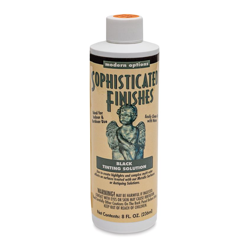 Patina Finish - 8 oz, Patina Black Tinting Solution | BLICK Art Materials