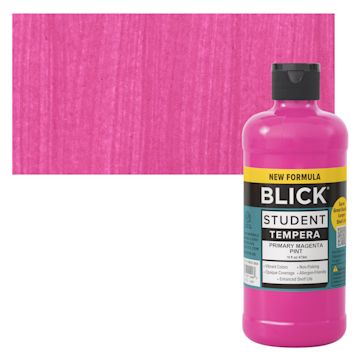 Blick Student Tempera Paint - Primary Magenta, 16 oz bottle | BLICK Art ...