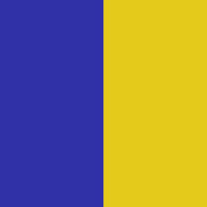 Rexlace Duo - 100 yards, Royal Blue/Goldenrod | BLICK Art Materials