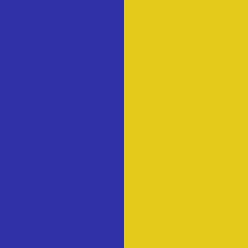 Rexlace Duo - 100 yards, Royal Blue/Goldenrod | BLICK Art Materials