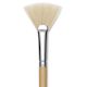Utrecht Rhenish Pure Hog Bristle Brush - Fan, Size 8, Long Handle ...