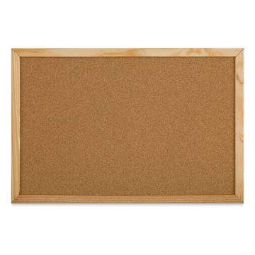 MasterVision Wood Frame Cork Bulletin Board - 12" x 18" | BLICK Art ...