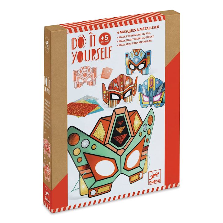Djeco Do It Yourself Super Robots Mask Kit | BLICK Art Materials