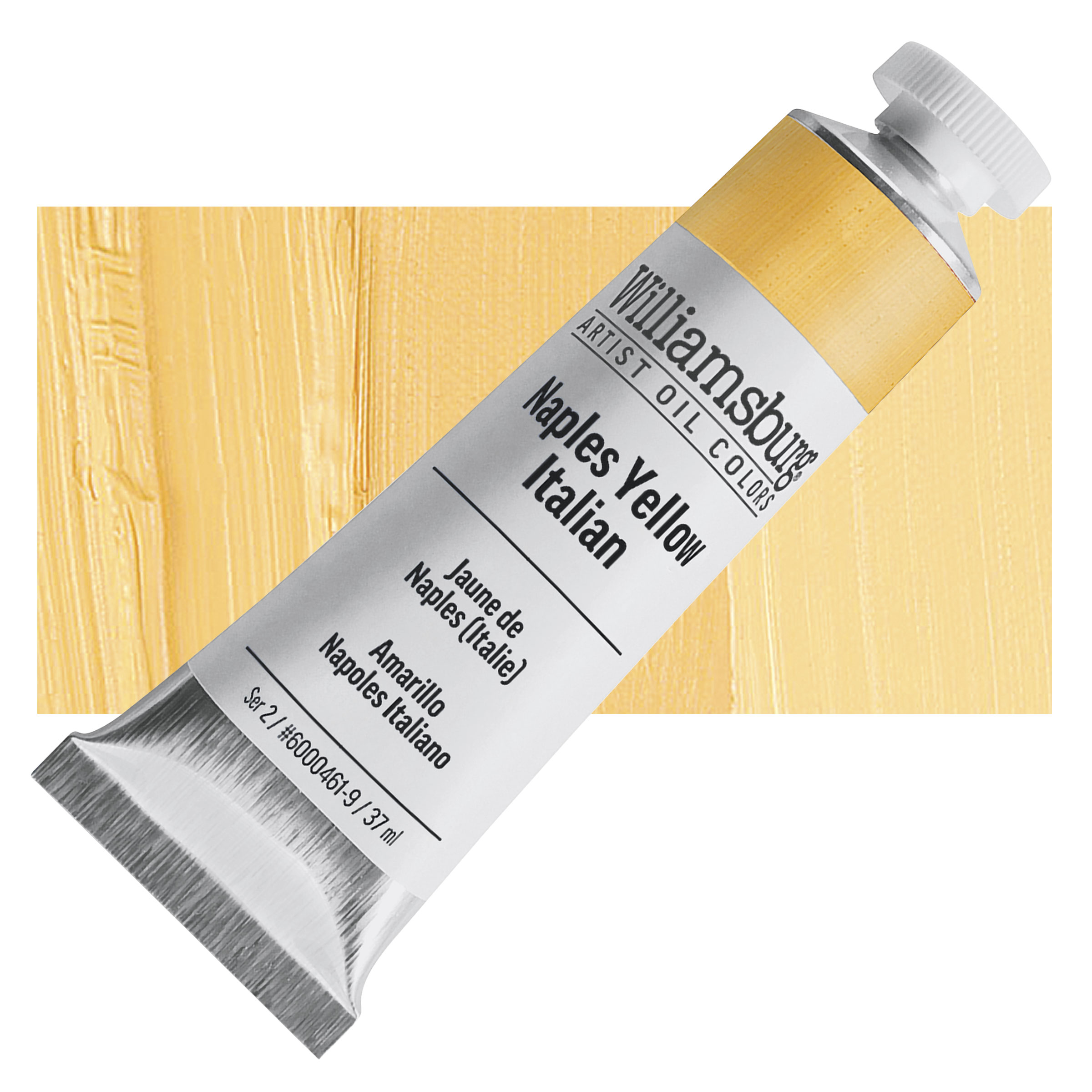 Williamsburg Handmade Oil Paints - Naples Yellow Italian, 37 ml tube ...