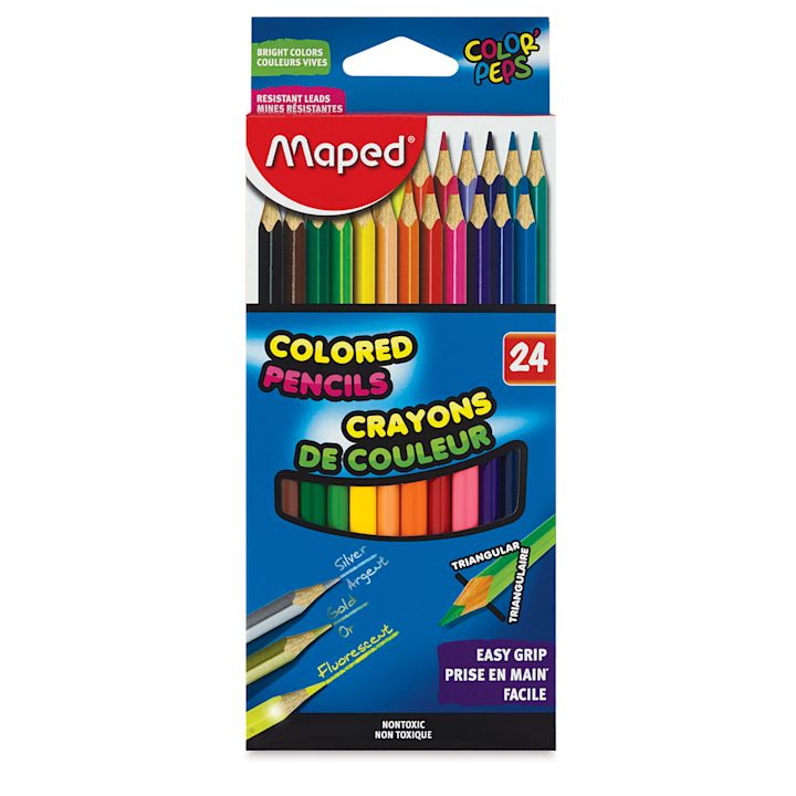 Maped Color'Peps Colored Pencils - Set of 24 | BLICK Art Materials