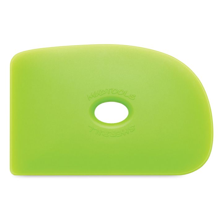 Mudtools Polymer Rib - Shape 2, Green/Medium | BLICK Art Materials