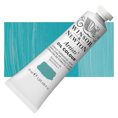 Winsor & Newton Artists' Oil Color - Cobalt Turquoise Light, 37 ml tube ...