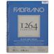 Fabriano 1264 Black Mixed Media Pad - 9" x 12", 120 lb, 20 Sheets ...