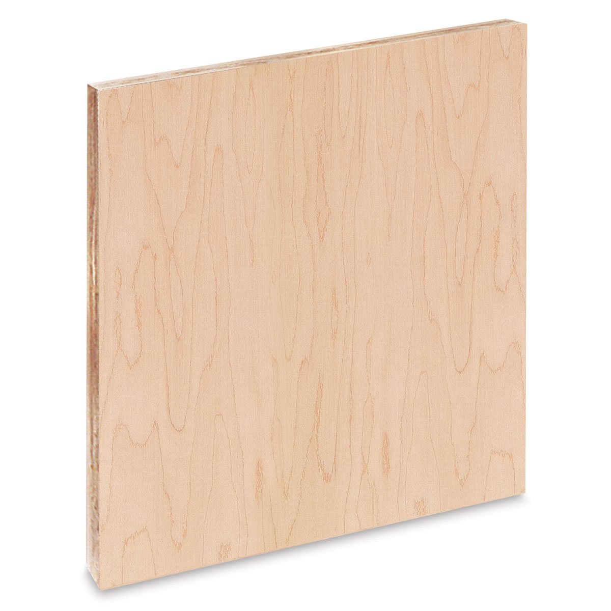 Art Boards Natural Maple Panel - 6" x 6", uncradle | BLICK Art Materials