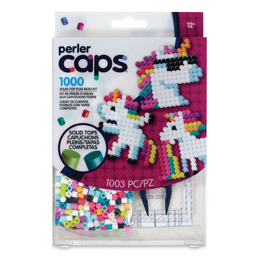 Perler Caps Kit - Unicorn | BLICK Art Materials