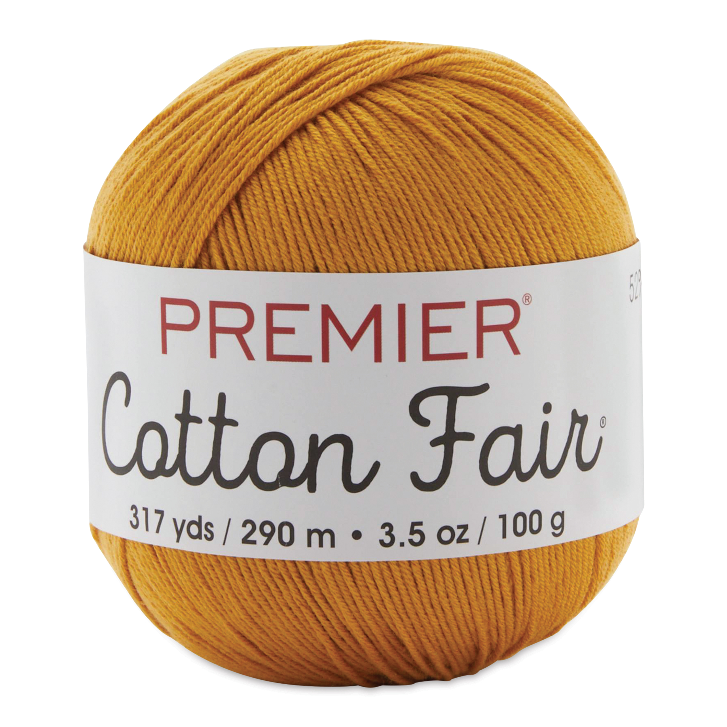 Premier Yarn Cotton Fair Yarn - Goldenrod | BLICK Art Materials