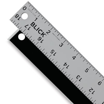 Blick Aluminum Non-Slip Rulers | BLICK Art Materials