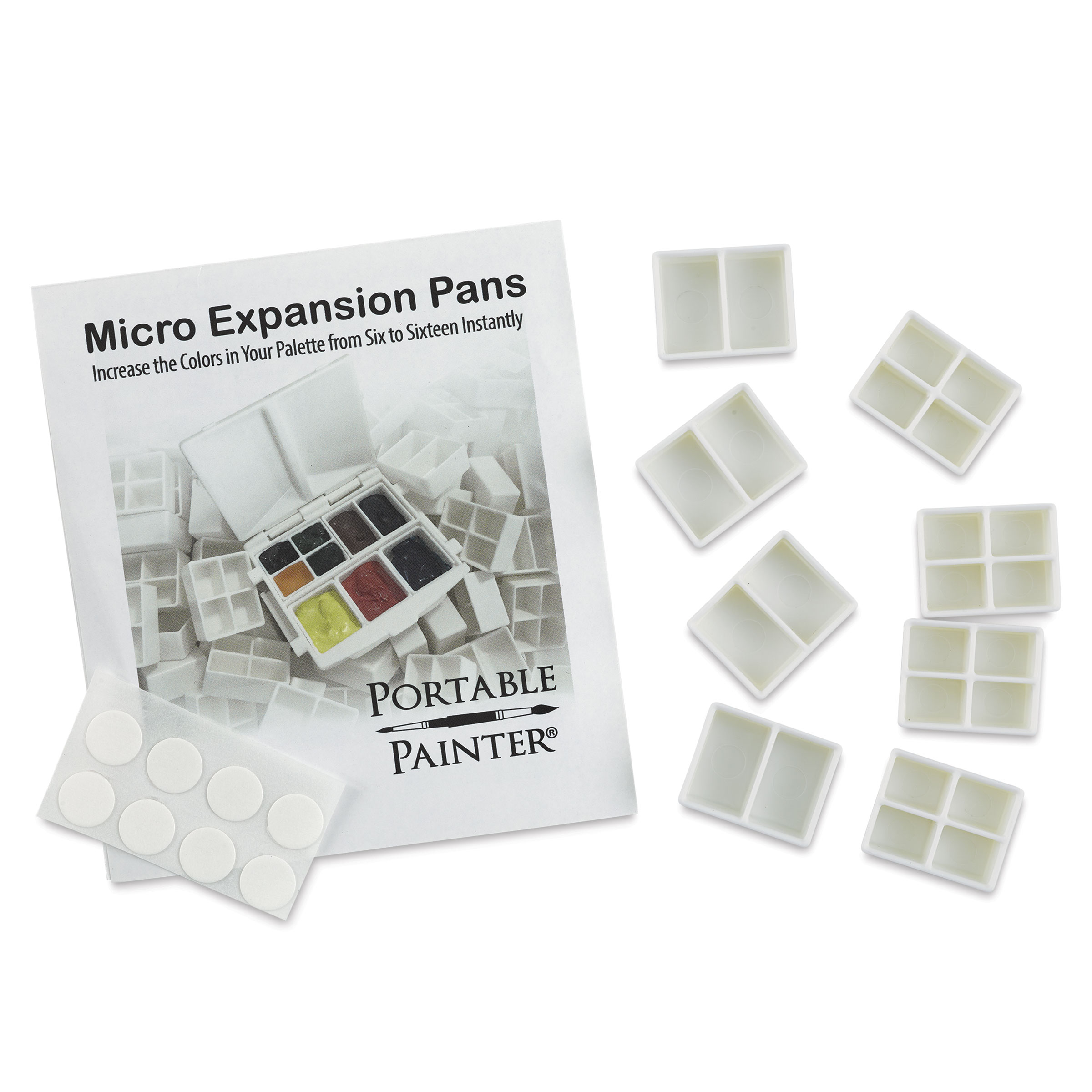Portable Painter Micro Expansion Pans - Assorted Sizes, Set of 8 ...