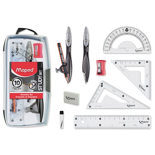 Maped 10 Piece Geometry Study Set | BLICK Art Materials