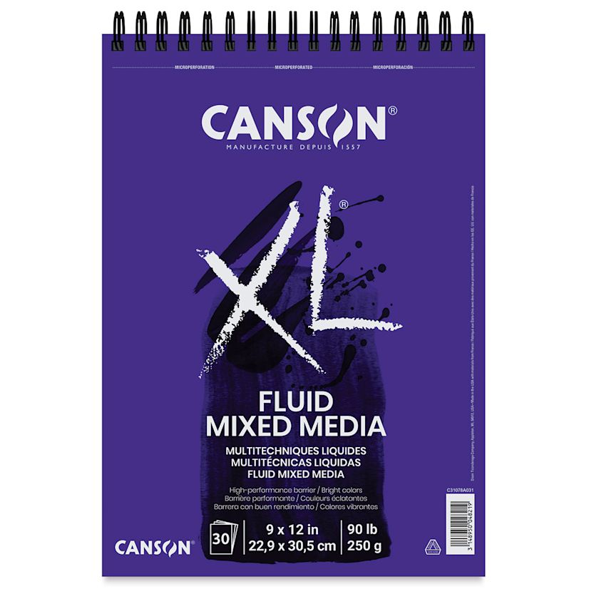 Canson XL Fluid Mixed Media Pads | BLICK Art Materials