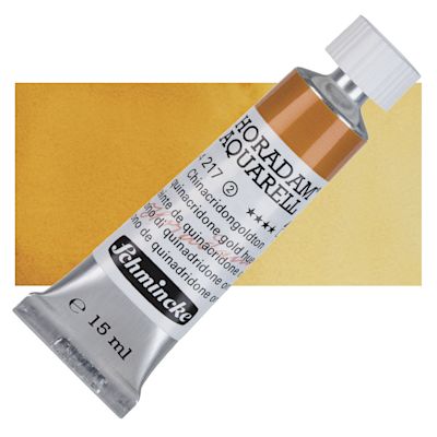 Schmincke Horadam Aquarell Artist Watercolor - Quinacridone Gold Hue 15 ...