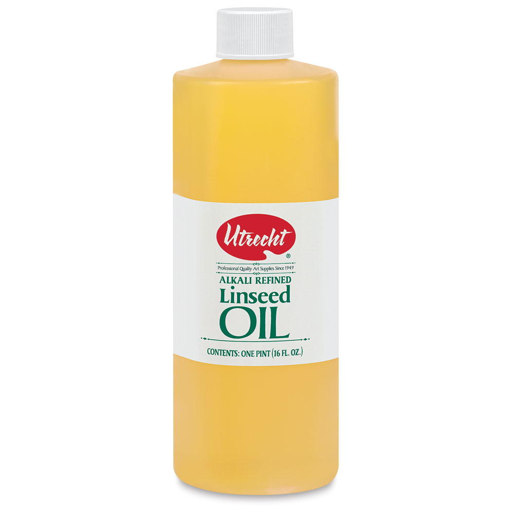 Utrecht Linseed Oil - Pint | BLICK Art Materials