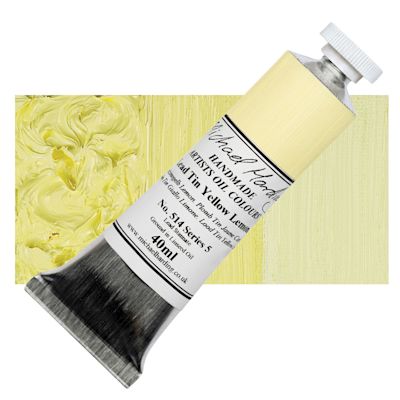 Michael Harding Artist Oil Paint - Lead Tin Yellow, Lemon 40 ml tube ...