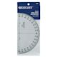 Westcott Semi Circle Protractor - 6" | BLICK Art Materials