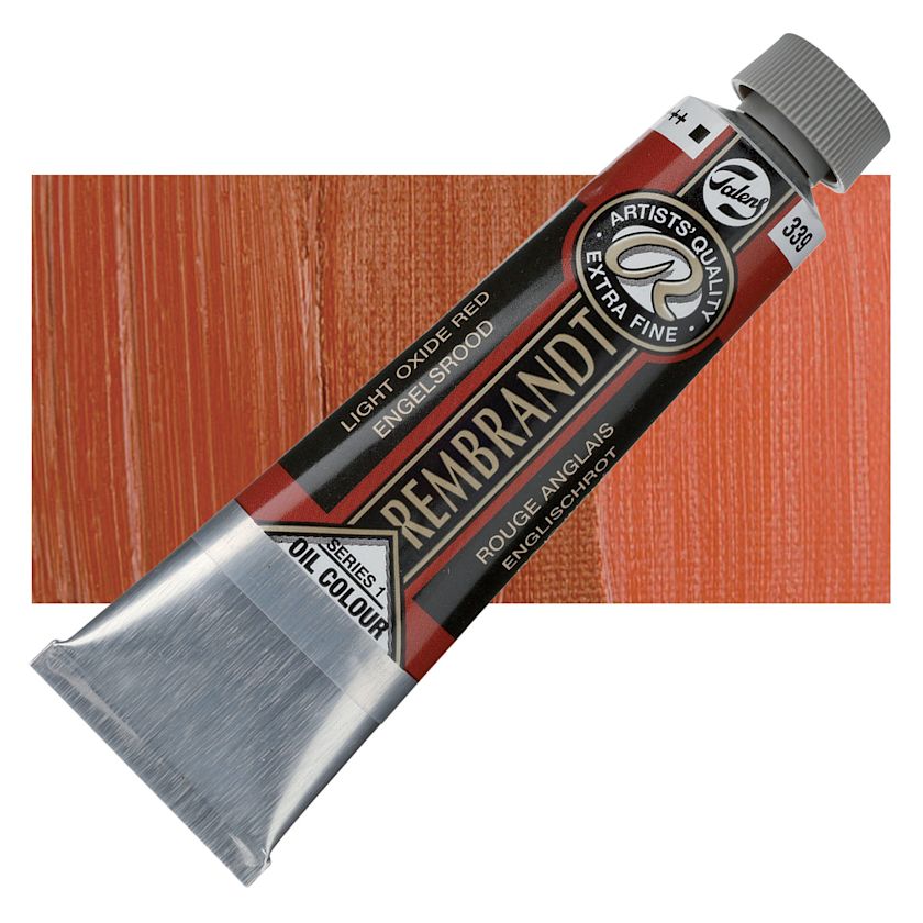 Rembrandt Artists' Oil Color - Light Oxide Red, 40 ml tube | BLICK Art ...