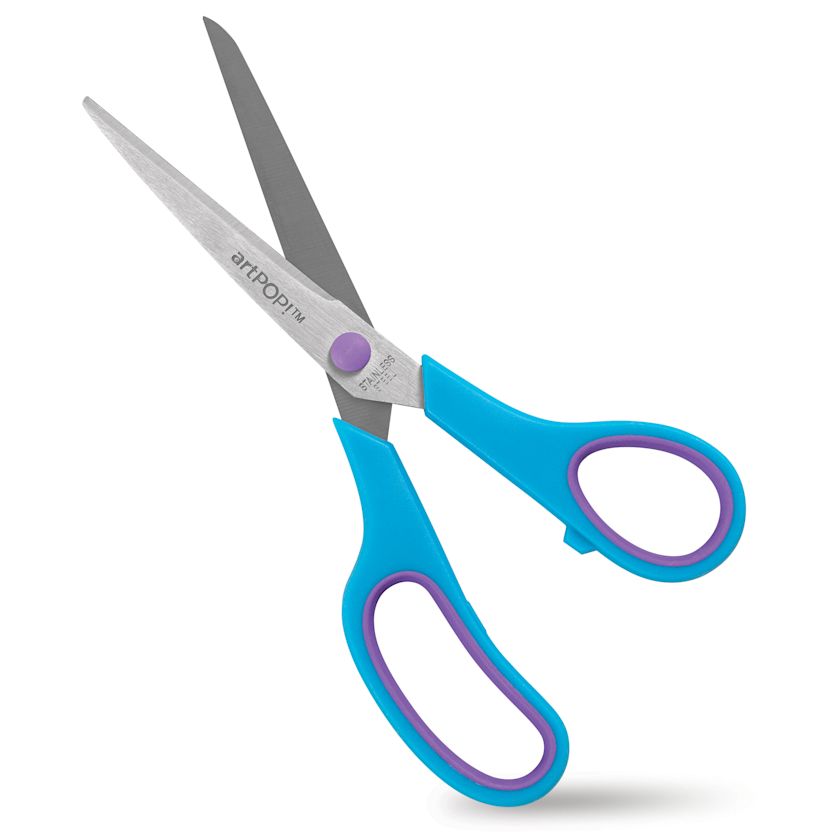 artPOP! Soft Grip Scissors - 8-1/4" | BLICK Art Materials