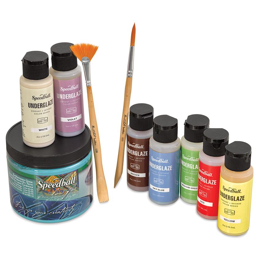 Speedball Glaze Starter Kit | BLICK Art Materials