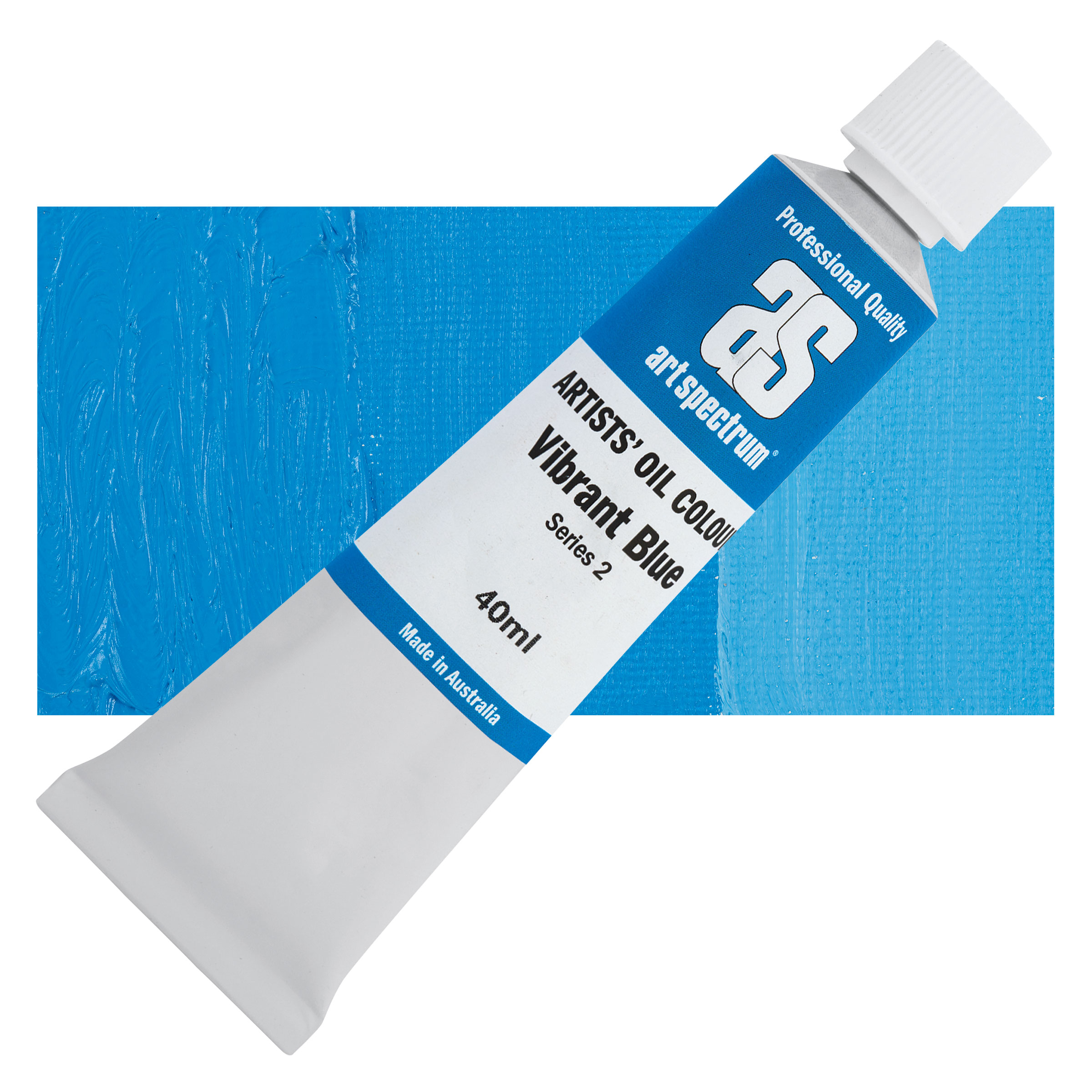 Art Spectrum Artists' Oil Paint - Vibrant Blue, 40 ml | BLICK Art Materials