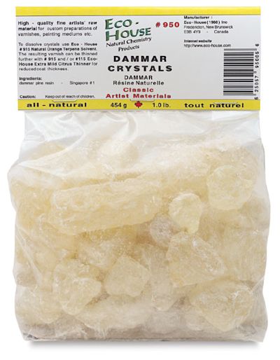 Eco-House Damar Resin - 16 oz Crystals | BLICK Art Materials
