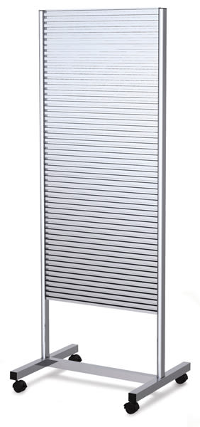 Testrite Slatwall Panel - Double Sided Slatwall Stand | BLICK Art Materials