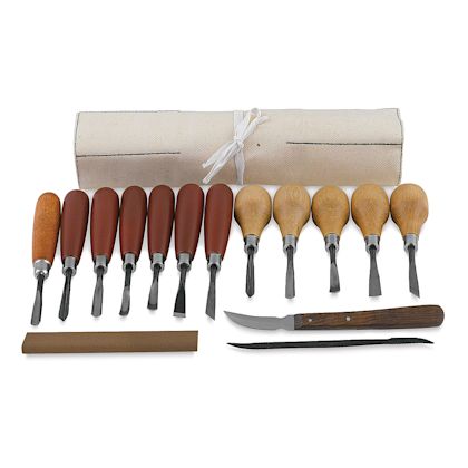 Sculpture House Deluxe Wood Carving Set | BLICK Art Materials