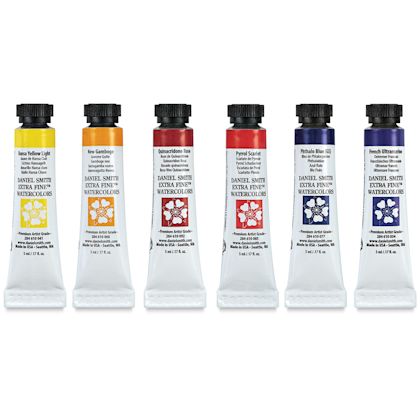 Daniel Smith Extra Fine Watercolor - Essentials Set, 5 ml Tube | BLICK ...