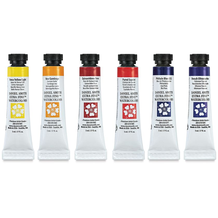 Daniel Smith Extra Fine Watercolor - Essentials Set, 5 ml Tube | BLICK ...