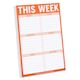 Knock Knock This Week Classic Pad - Orange | BLICK Art Materials